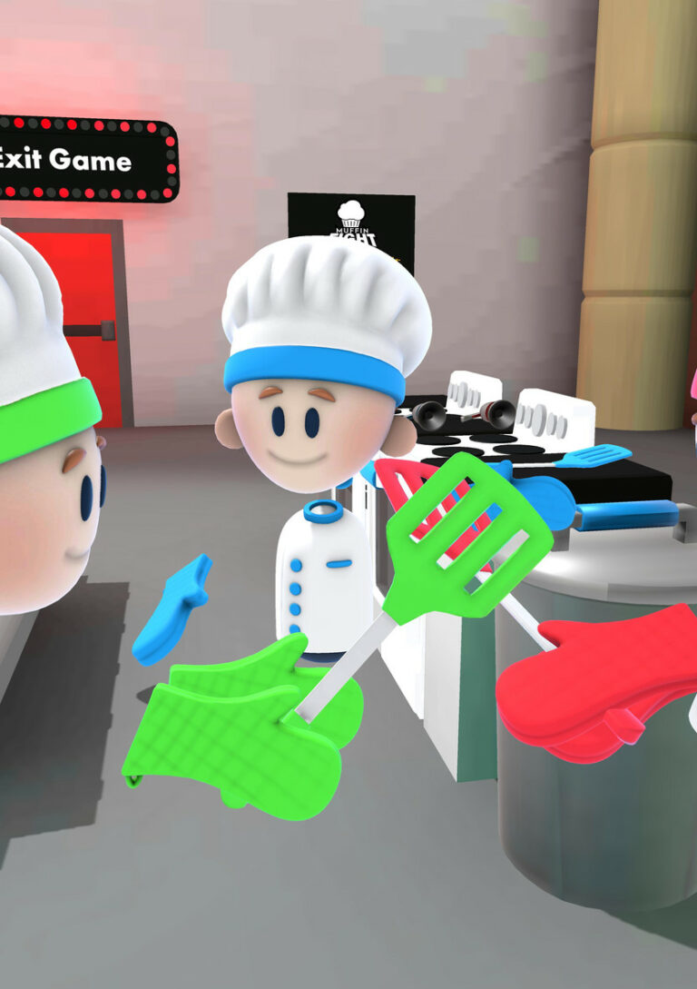 Muffin Fight - The ultimate food fight — no cleanup required!